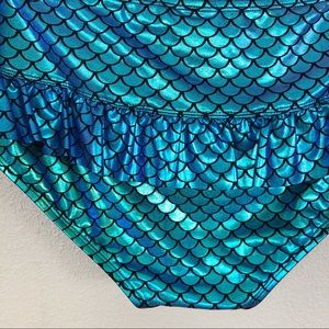 Disney | Swim | Disney Little Mermaid Scale Ruffle Bikini Bottom | Poshmark